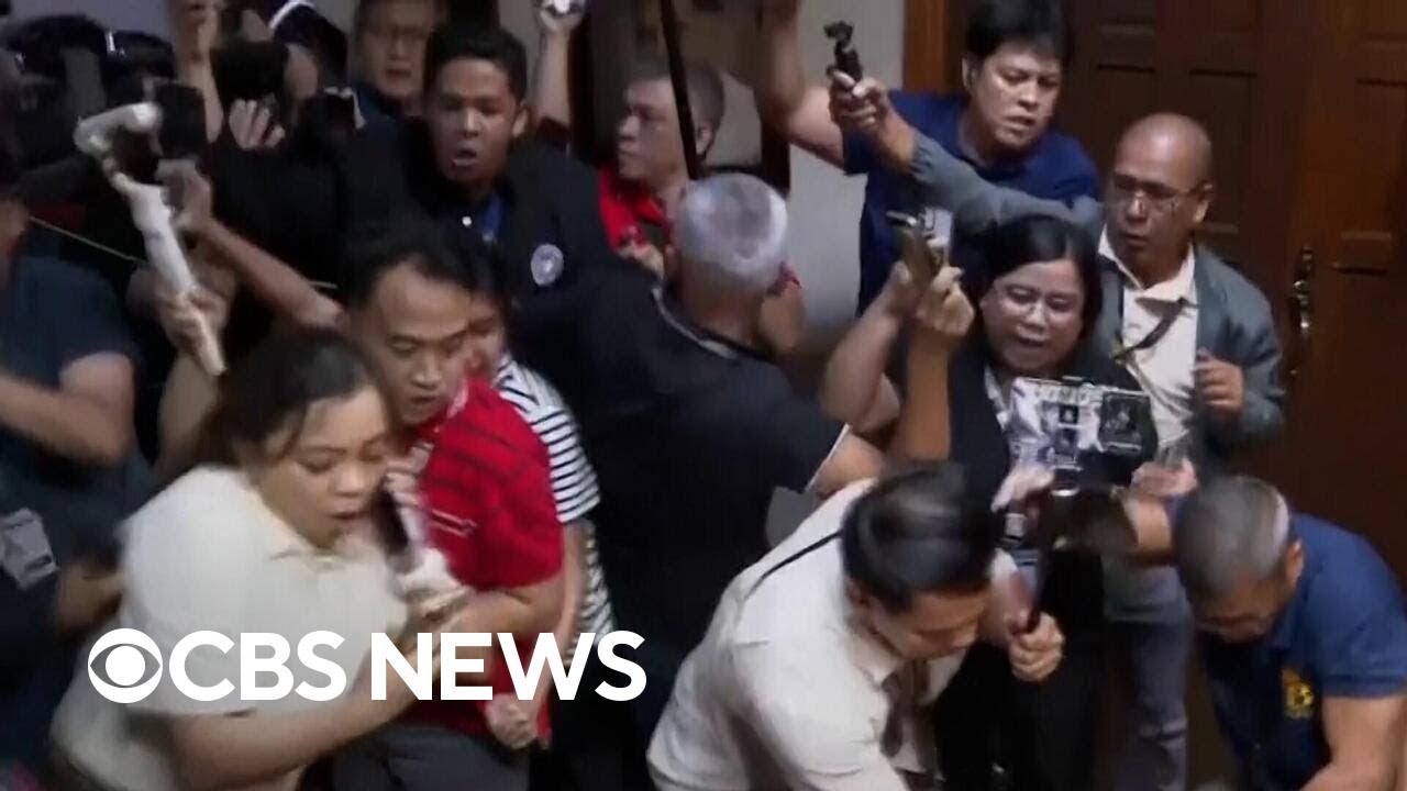 Videos show shots fired in Philippine Senate