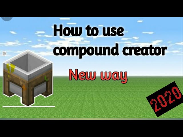 What is the compound creator in Minecraft: Education Edition?