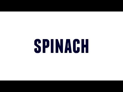 How to Pronounce spinach