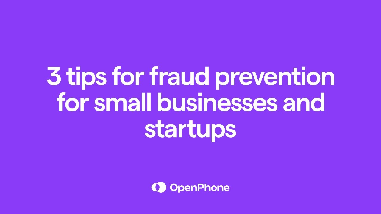 3 tips for fraud prevention for small businesses and startups #shorts