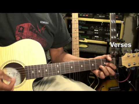 How To Play WILDEST DREAMS Taylor Swift EASY On Guitar Tutorial @EricBlackmonGuitar