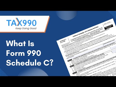What Is Form 990 Schedule C?