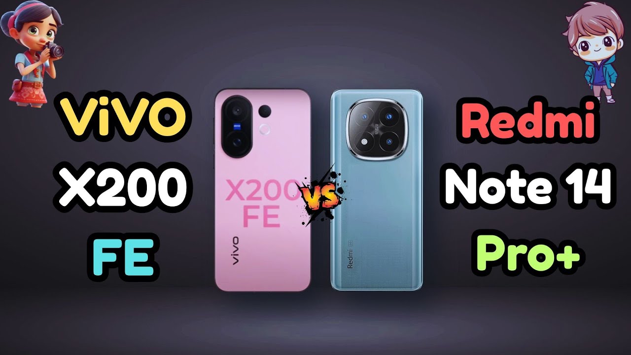 Vivo X200 FE Vs Redmi Note 14 Pro Plus | Best Camera Budget Vs Premium Phones Comparison | Best One?