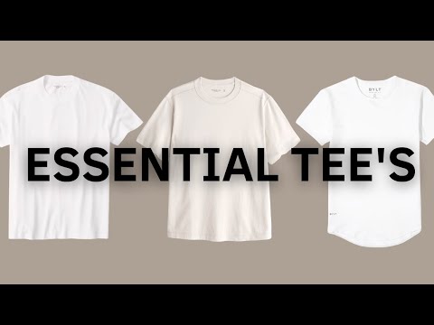 Best Affordable Essential Teeβs (Abercrombie & Bylt Basics)