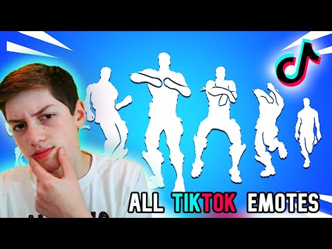 Ranking EVERY TIKTOK EMOTE In Fortnite! (Tier List)