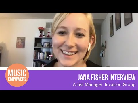 Jana Fisher, Artist Manager | Music Empowers Interview