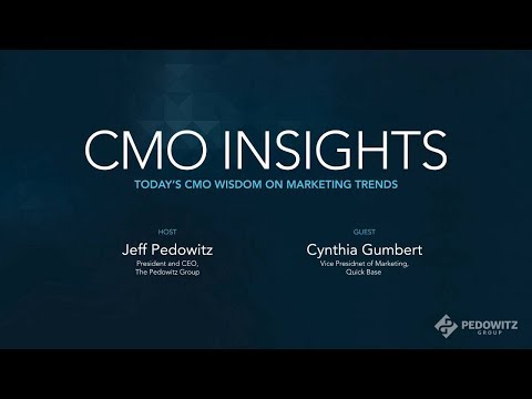 CMO Insights: Cynthia Gumbert, SVP of Marketing and Analytics, Quick Base