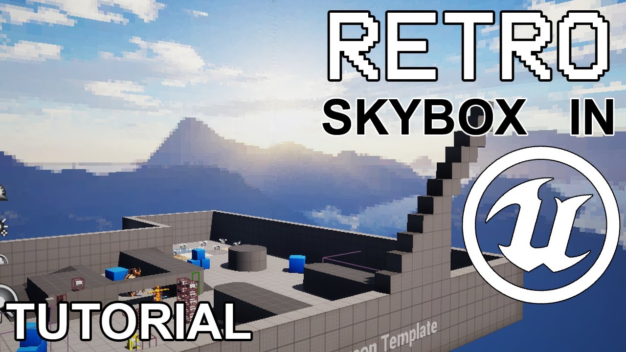Create retro skyboxes easily | Unreal Engine tutorial (...but works in other engines too)