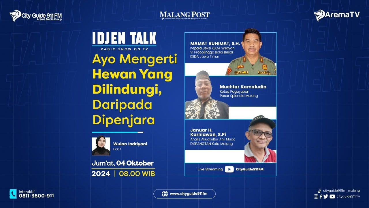 Ayo Mengerti Hewan yang Dilindungi, Daripada Dipenjara!