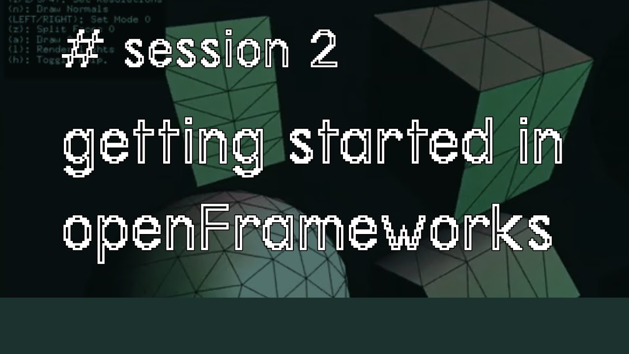 openFrameworks creative coding: Getting started, compiling our first project