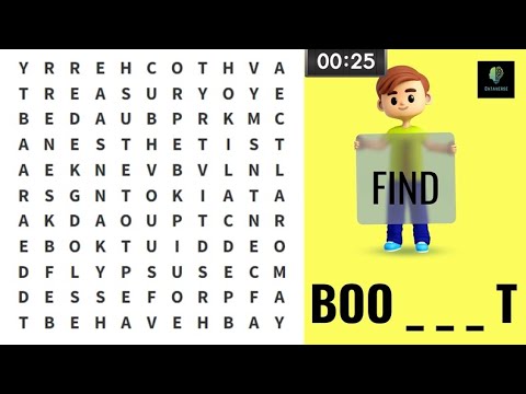 Word Search Puzzle: Hard 🔥🔥🔥