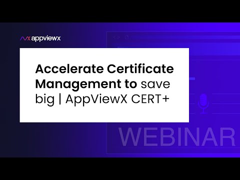 AppViewX CERT+ - Features, Reviews & Pricing (July 2025)