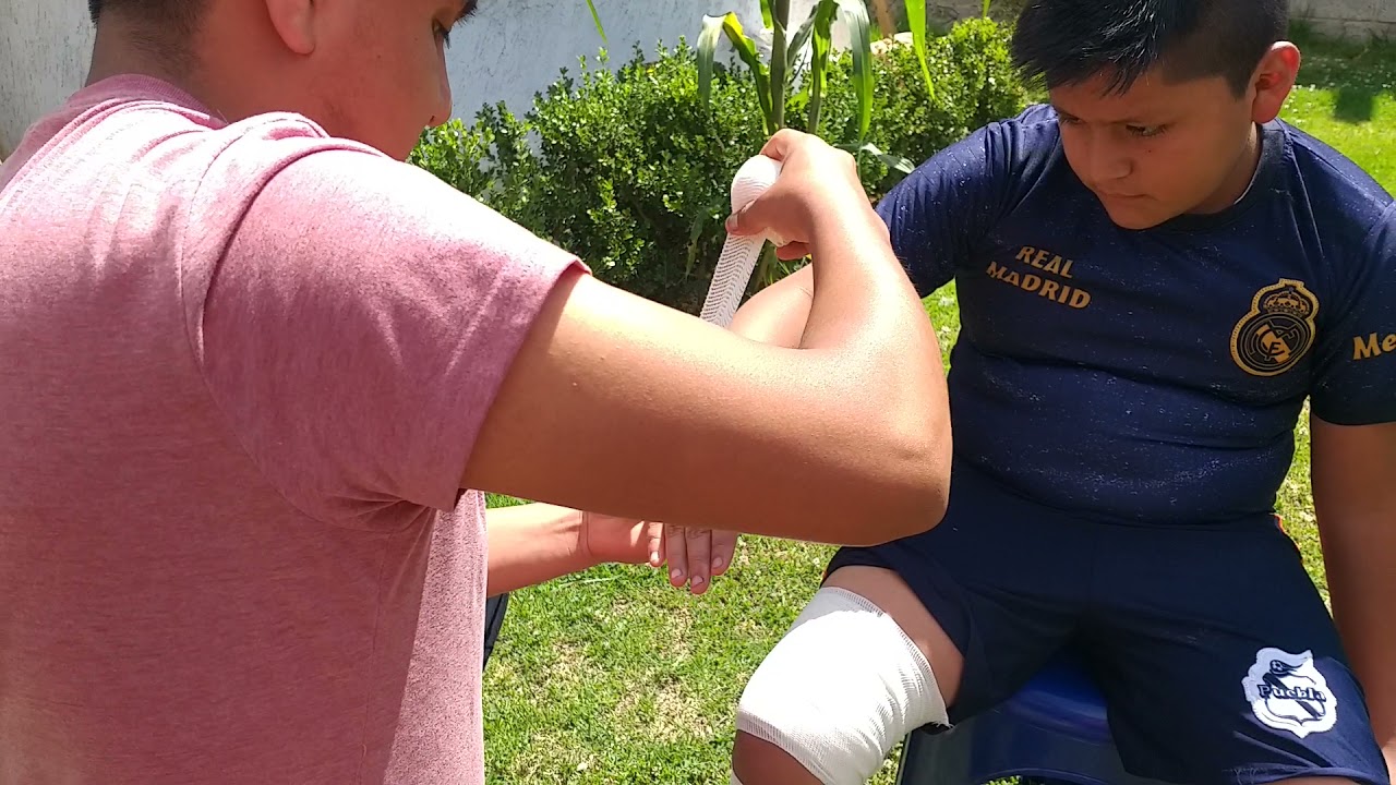 Vendaje en ocho, circular, espiral y espiga