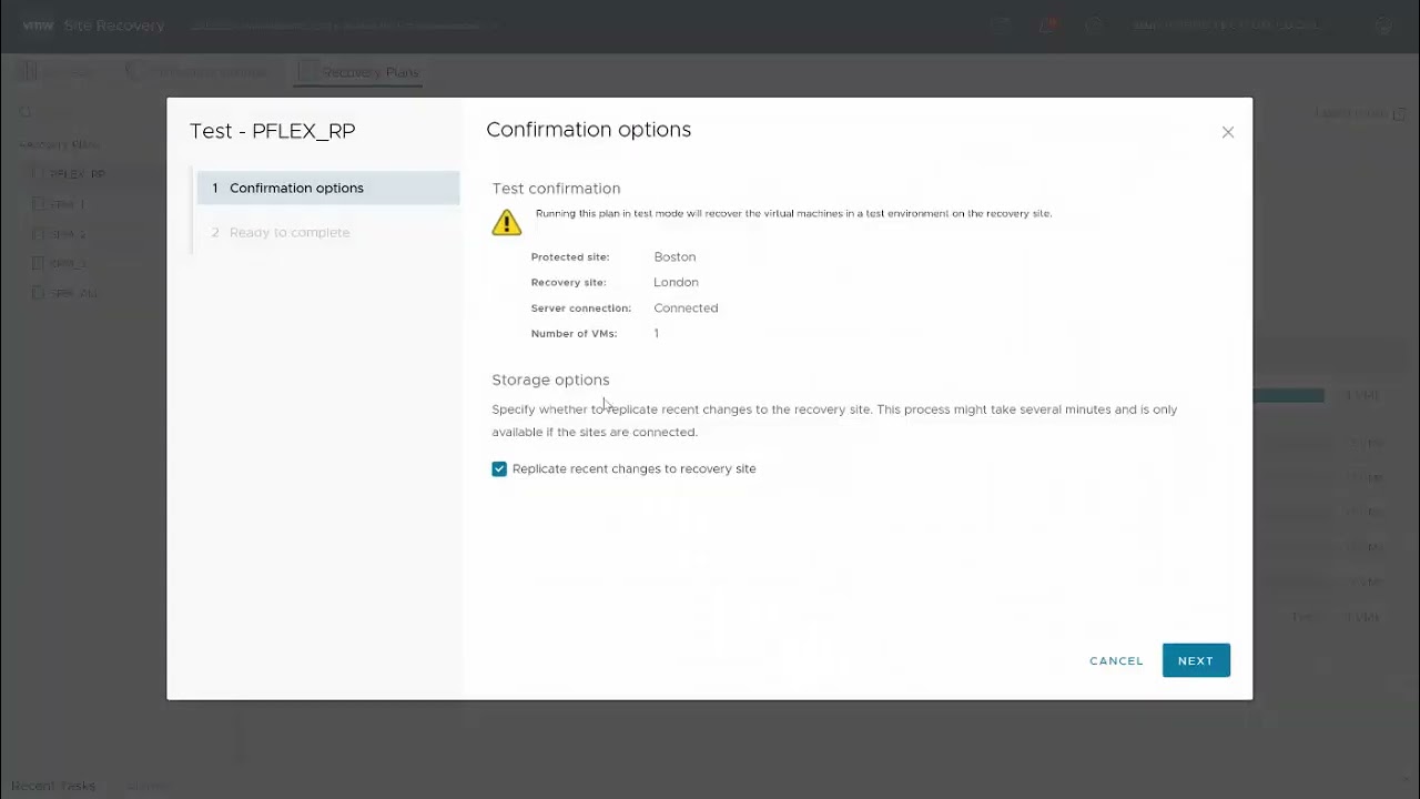 PowerFlex and VMware SRM walkthrough