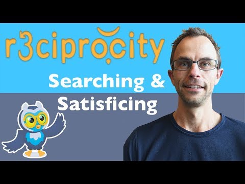 Searching, Bounded Rationality, Satisficing, and Decision-making