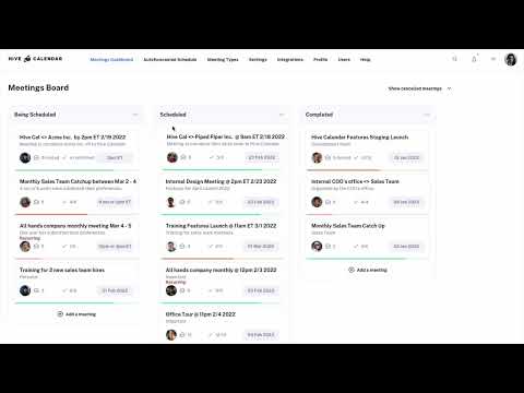 Hive Calendar Introduction