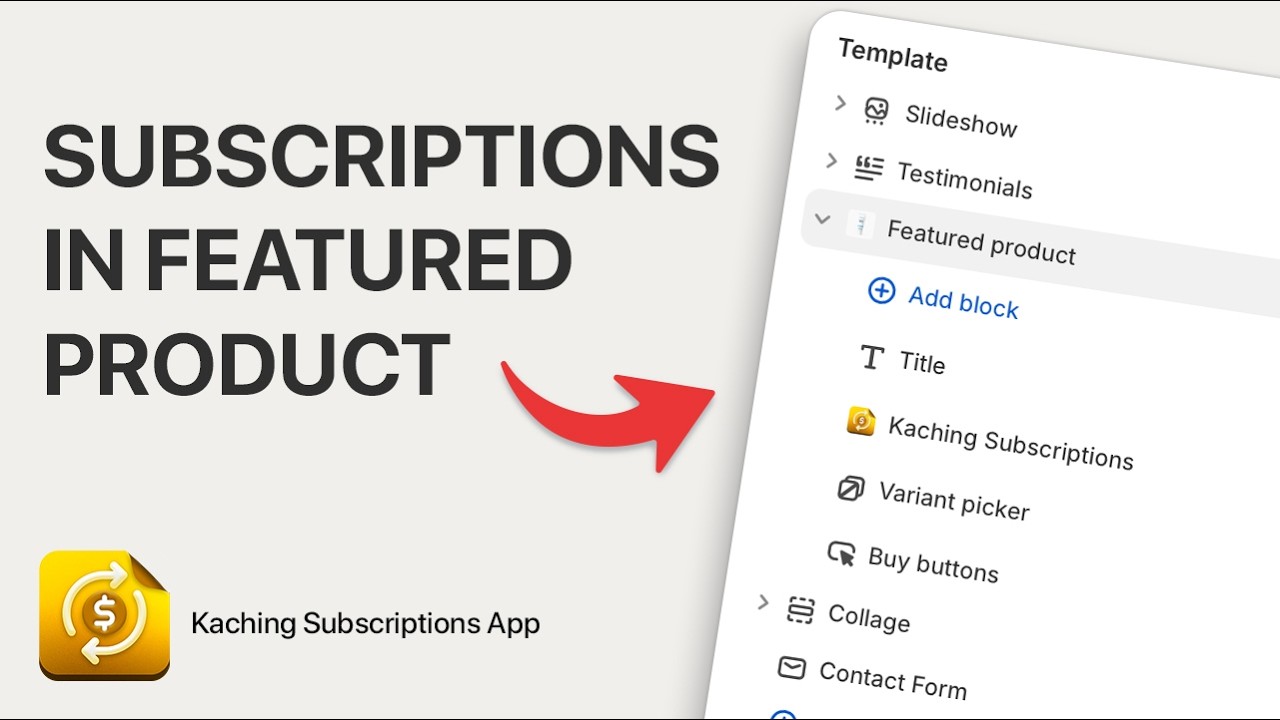 Shopify: Add Subscriptions to ANY Page (Homepage Tutorial)