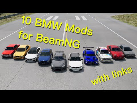 10 BMW Mods for BeamNG Drive