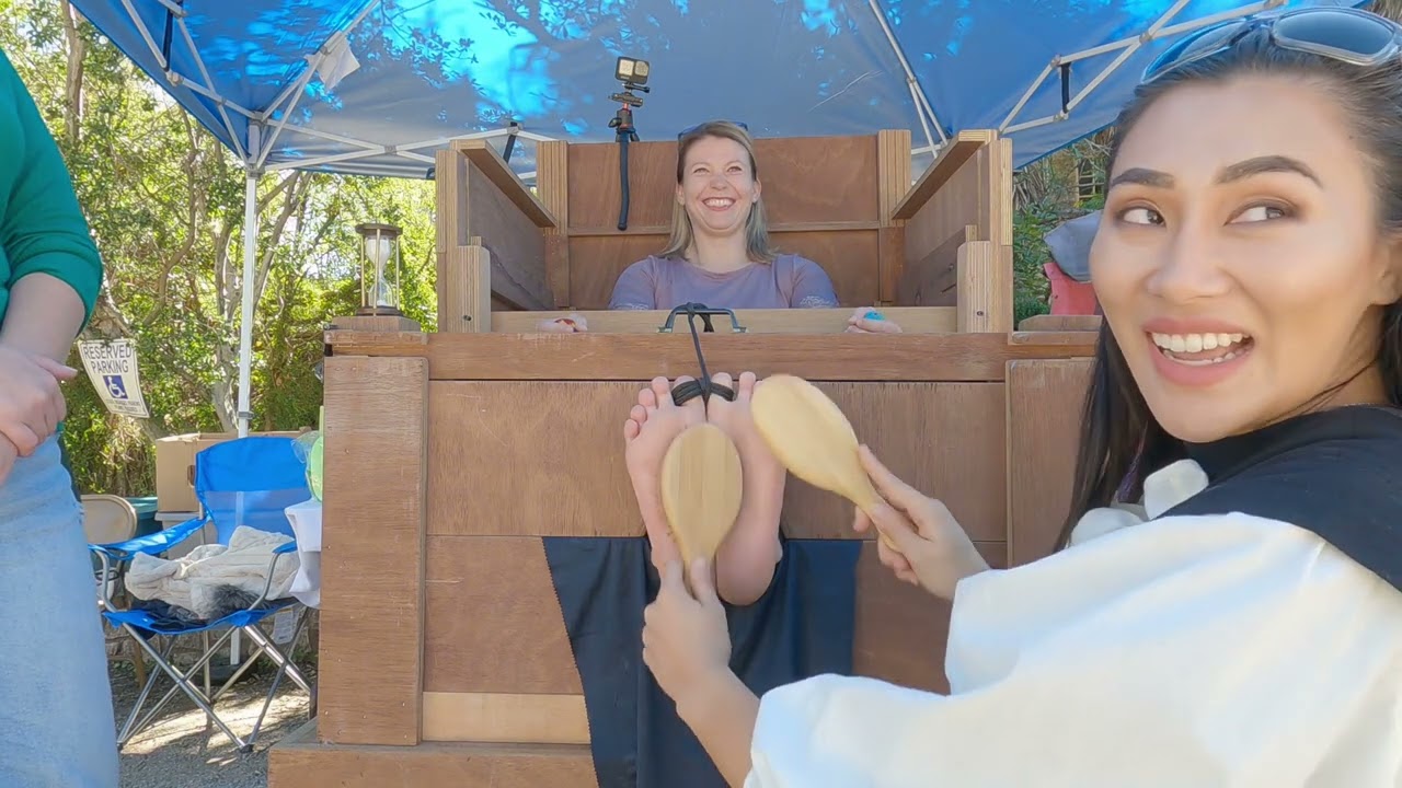 Renaissance Faire Project 31! Preview! Public Feet Tickled!