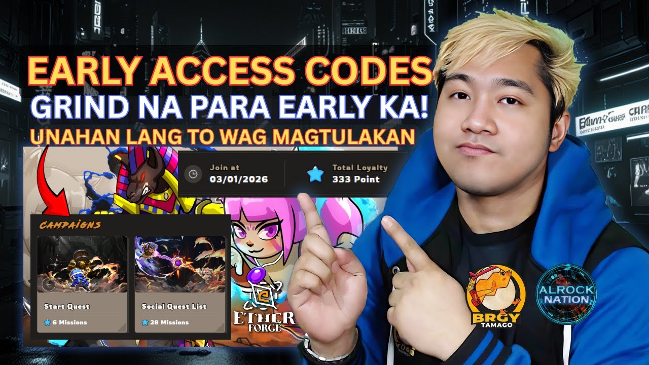 Ether Forge FREE Early Access CODES Play to Earn 2026?
