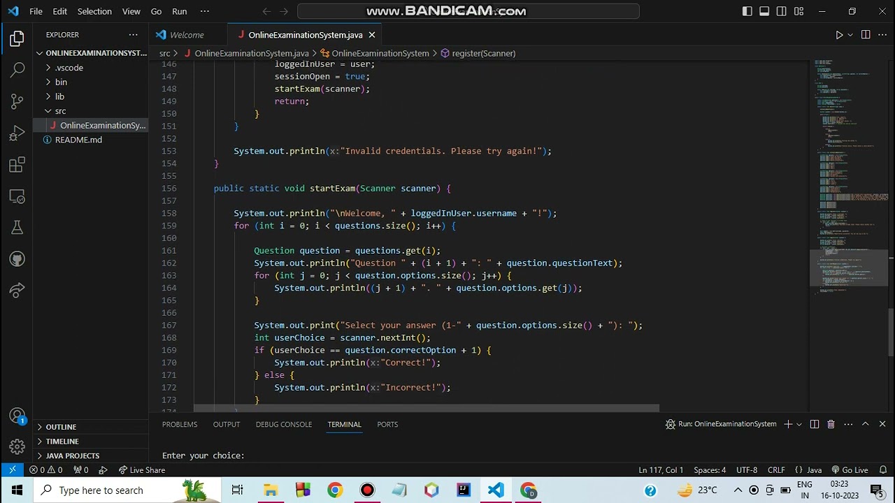 Online Examination System using Java | With Source Code | Java Project | Internship Tasks