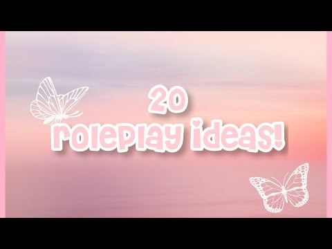 20 roleplay ideas! | brilovesbloxburg