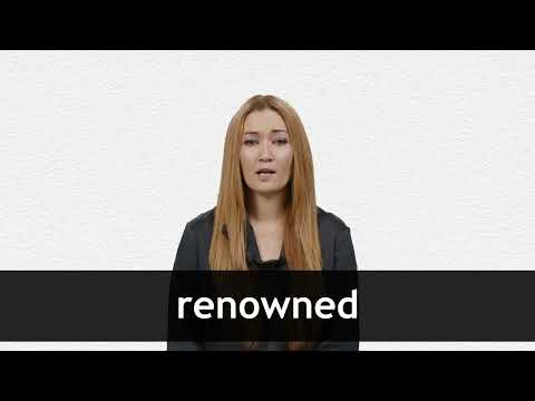 How to pronounce RENOWNED in American English