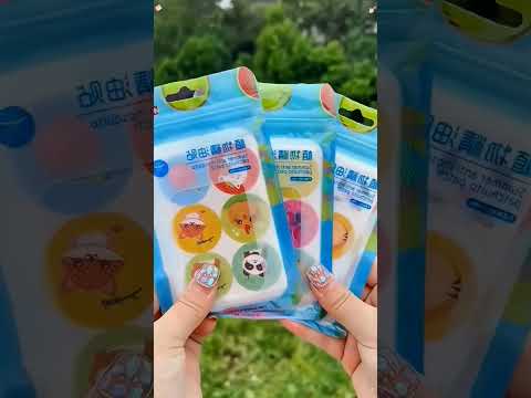 Cartoon Stickers Given to children ๐ #babies #children #stickers #cute