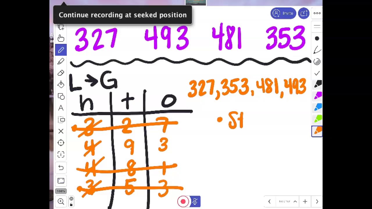 Ordering Numbers Based On Place Value