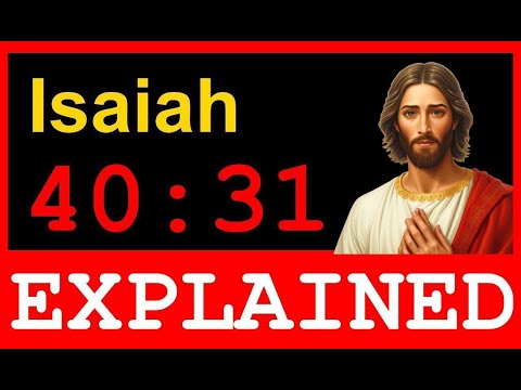 Isaiah 40:31 Explained - How to Mount Up With Wings Like Eagles