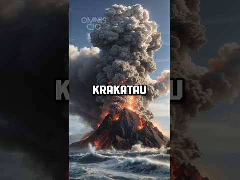 How strong was the Krakatoa eruption?