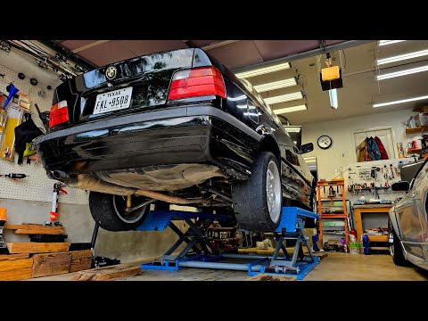 BMW E36 328I Handaling MODS, Low oil pressure light FIX, Steering wheel MoD