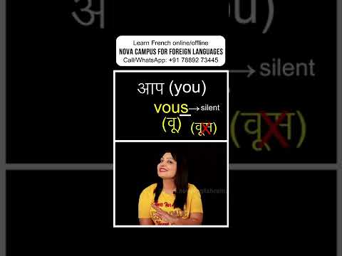 Say 'You (आप)' in French