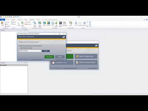 How to connect to a license server from within the program