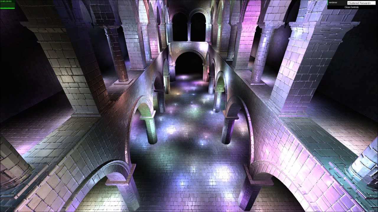 Clustered Forward + and Clustered Deferred Rendering