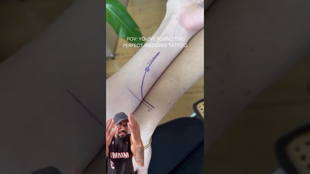 (Credit: larissamoraes_____ on IG)  #wedding #marriage #tattoo #tattoos #tattoo #tattooart