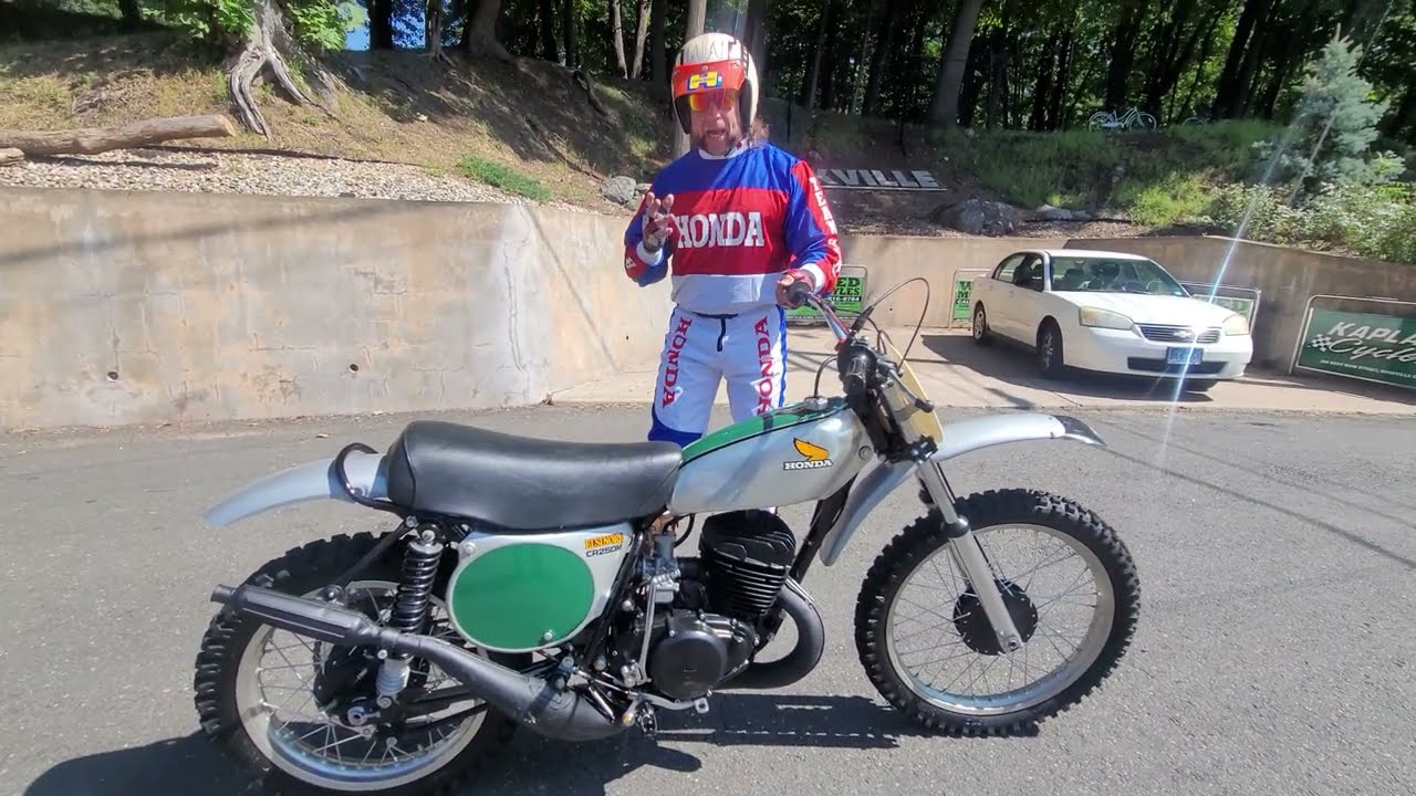 HONDA 1973 CR250 ELSINORE THE HERITAGE OF AN ICONIC & HISTORIC GAME CHANGER