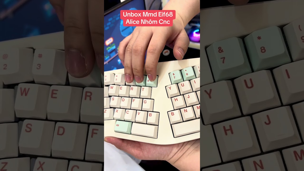 Alice keyboard Mmd eif68 #alicekeyboard #keyboard #banphimco#mmdeif68