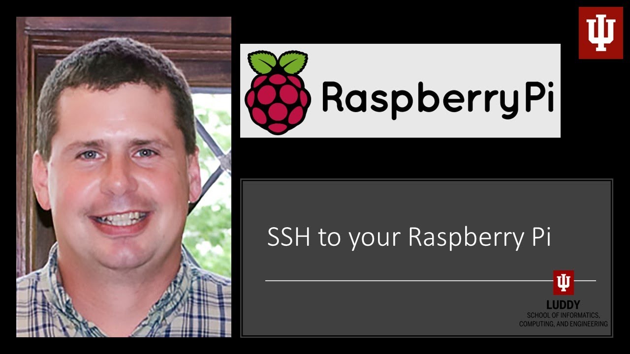 E101 SSH to the Raspberry Pi