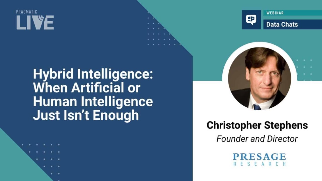 Hybrid Intelligence: When Artificial/Human Intelligence Isn’t Enough