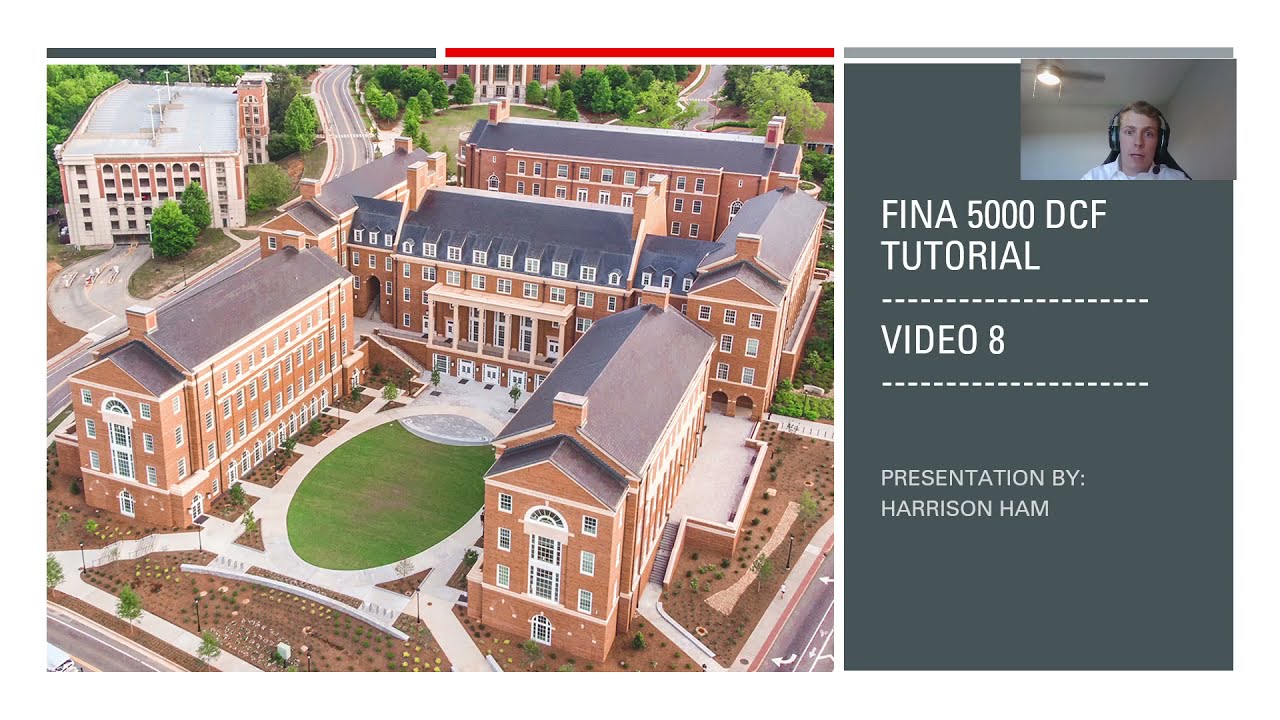 FINA 5000 DCF Tutorial   Video 8   Calculating Share Price Using the Terminal Multiples Method