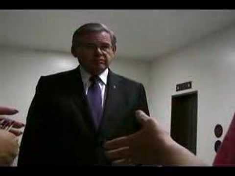 Senator Robert Menedez D NJ and Concerned Citizen