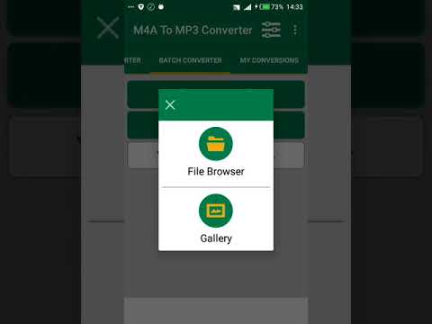 How to convert m4a to mp3 in android