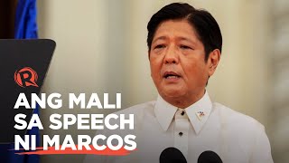 FACT CHECK: Lies Marcos said in his inaugural speech