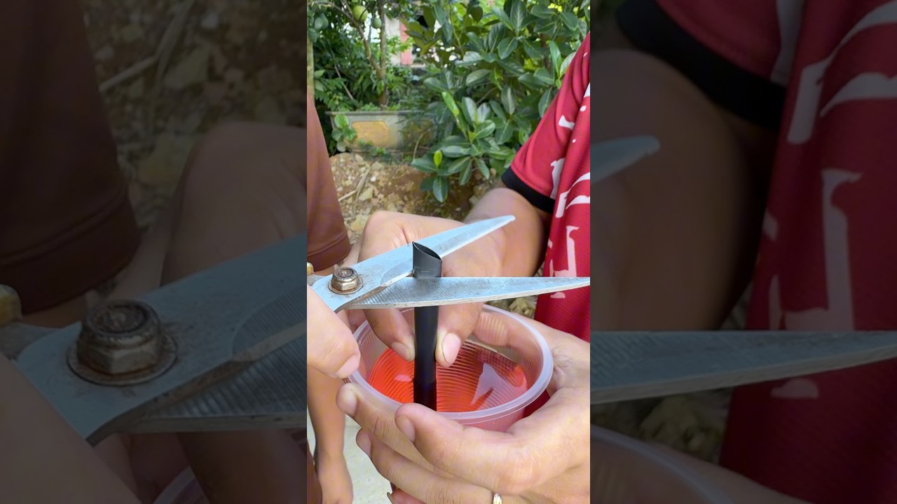 How to handle sharp straws#shorts