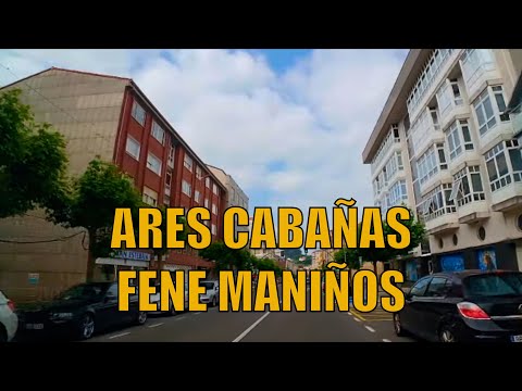🚗📹 Ares to Cabañas & Fene: Scenic Drive Through Coruña, Galicia, Spain in 4K