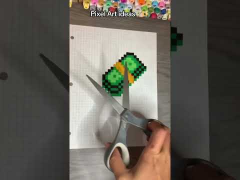 💸Pixel Art ideas✨! #pixel #pixelart #pixelartideas #art #artideas #roomdecor #fypツ #drawing