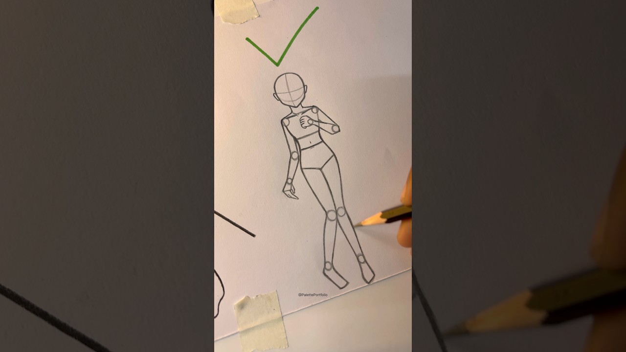 How to draw a girl. #howtodraw #art #drawing #artist #shorts