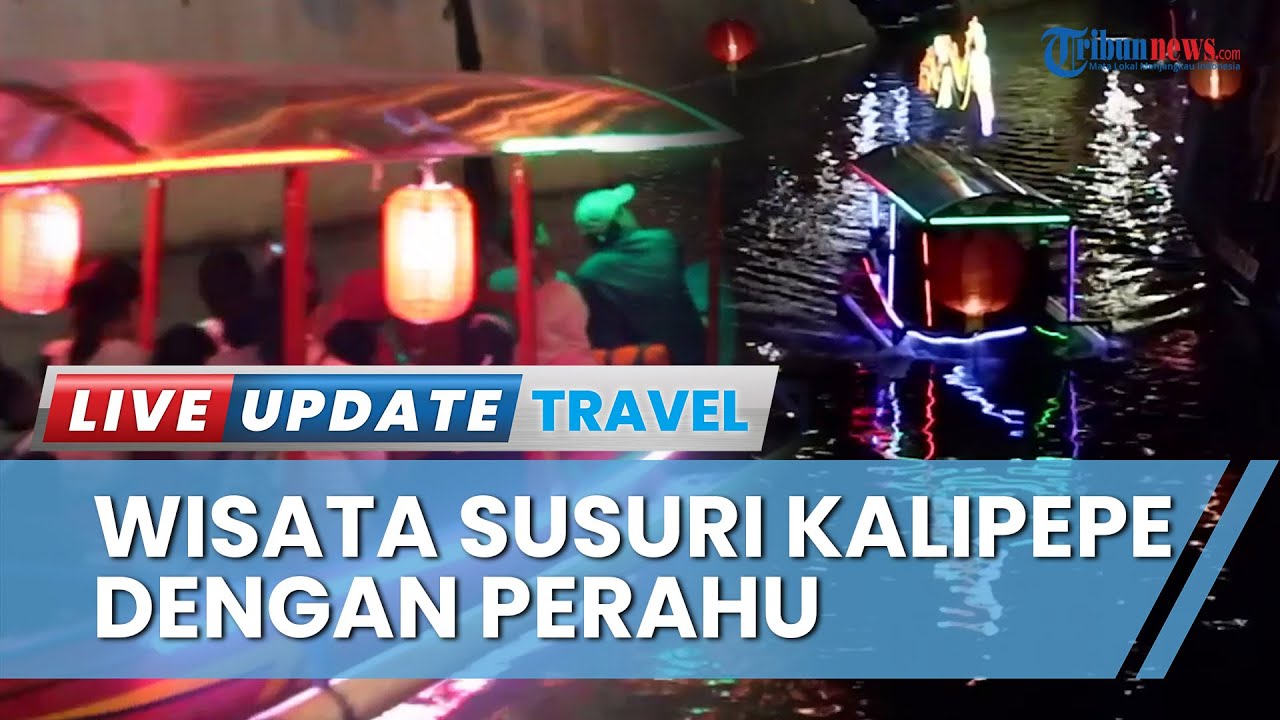 Atraksi Perahu Wisata di Grebeg Sudiro jadi Favorit, Kelilingi Sungai Kali Pepe yang Dihias ...