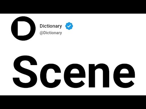 Scene Meaning In English